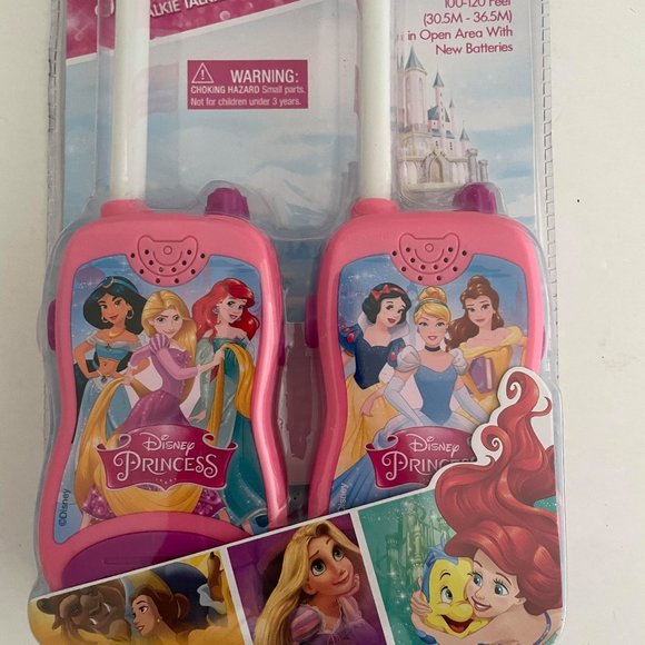 Disney | Toys | Nwt Set Of 2 Disney Princess Walkie Talkies | Poshmark